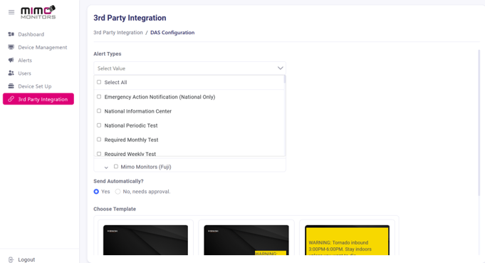 Mimo FlashCast - Visual Alert Overlay | Mimo Monitors