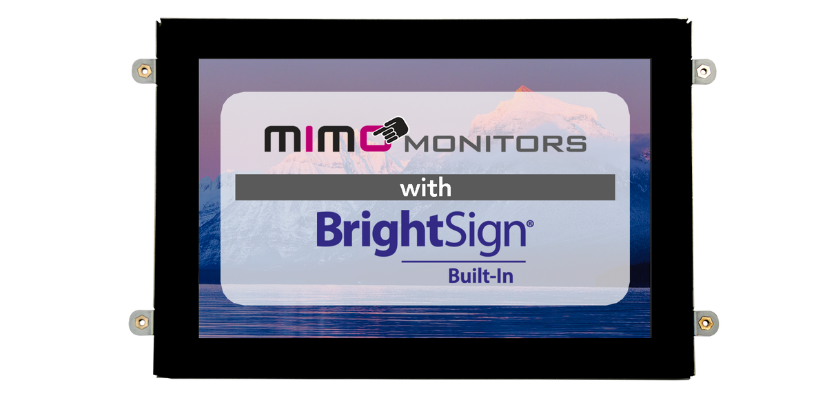 BrightSign Digital Signage Player With Capacitive Touch