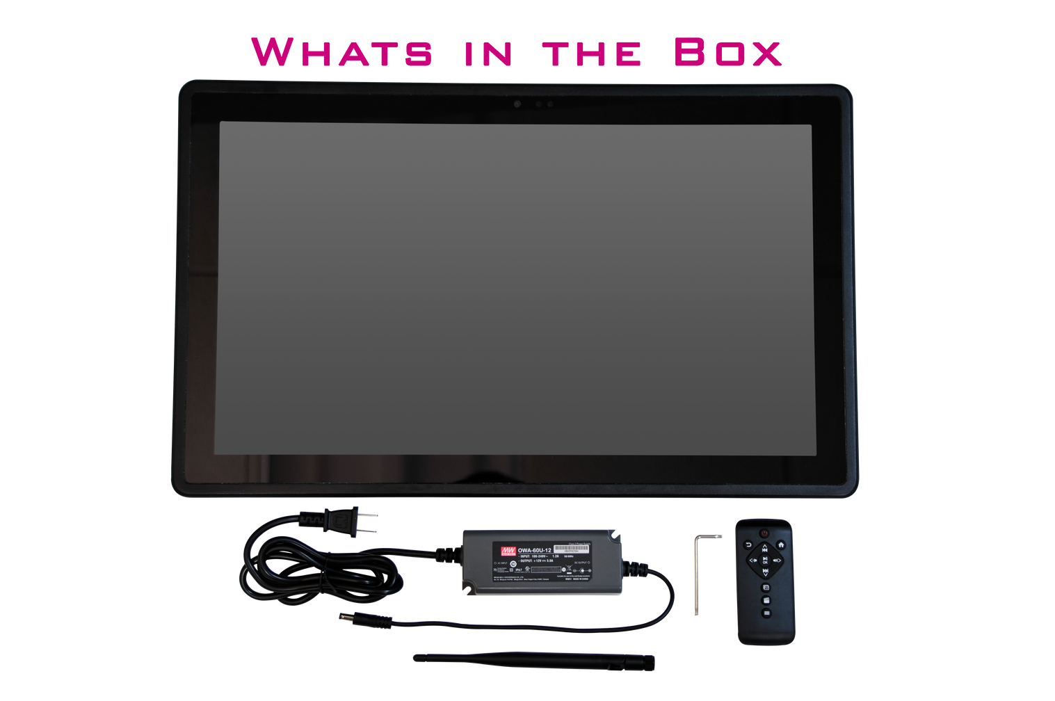 21.5" Outdoor Capacitive Touch or Non-Touch IP65 Rated, High Bright Di ...